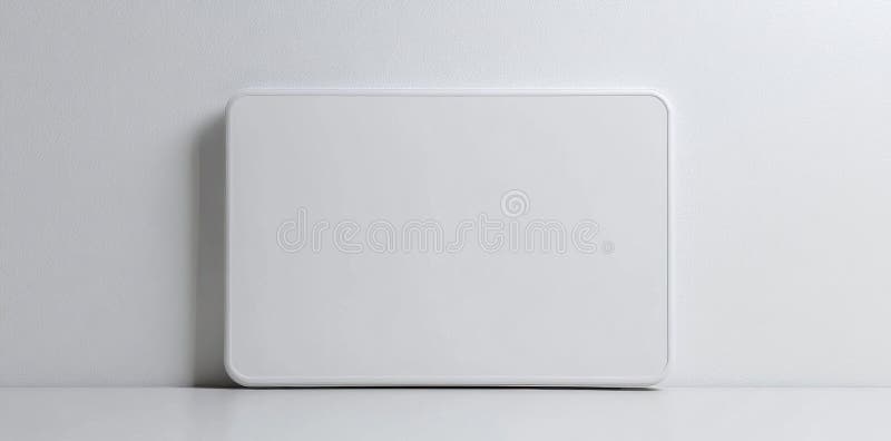 Clean White Display Frame Showcase and Minimalist Background ...