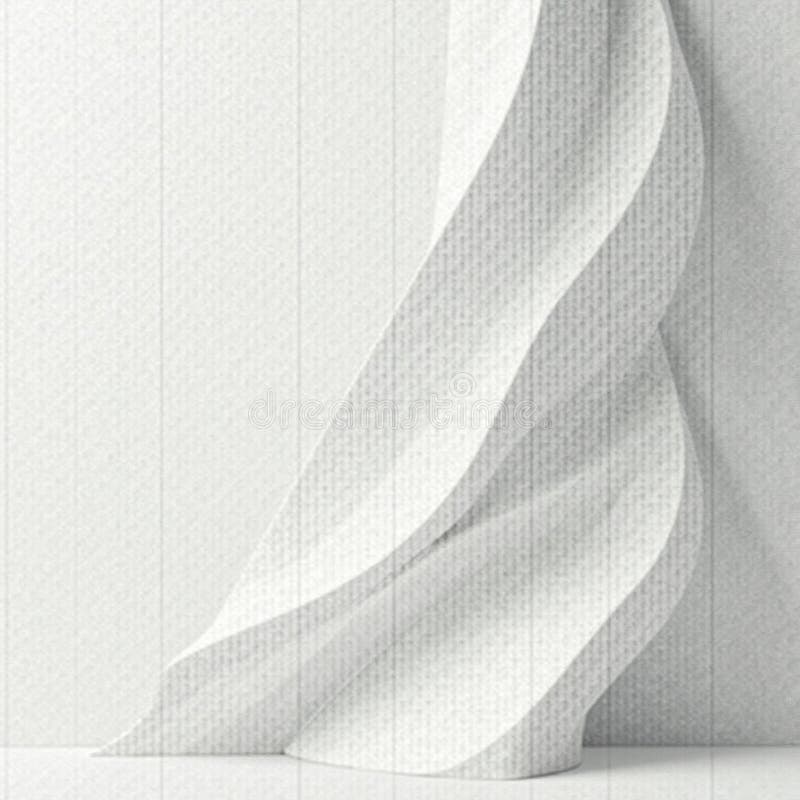 Clean White Geometric Shapes, Subtle Gradients , Geometric Pattern ...