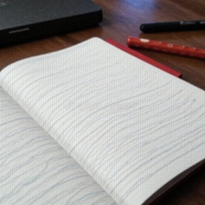 Clean White Gridded Notebook Page, Ready for Notes , List, Notepad ...