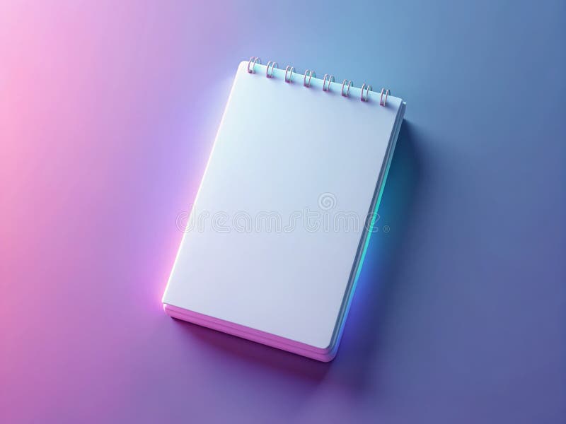 Clean White Notepad Mockup a Versatile Design Template for Branding ...