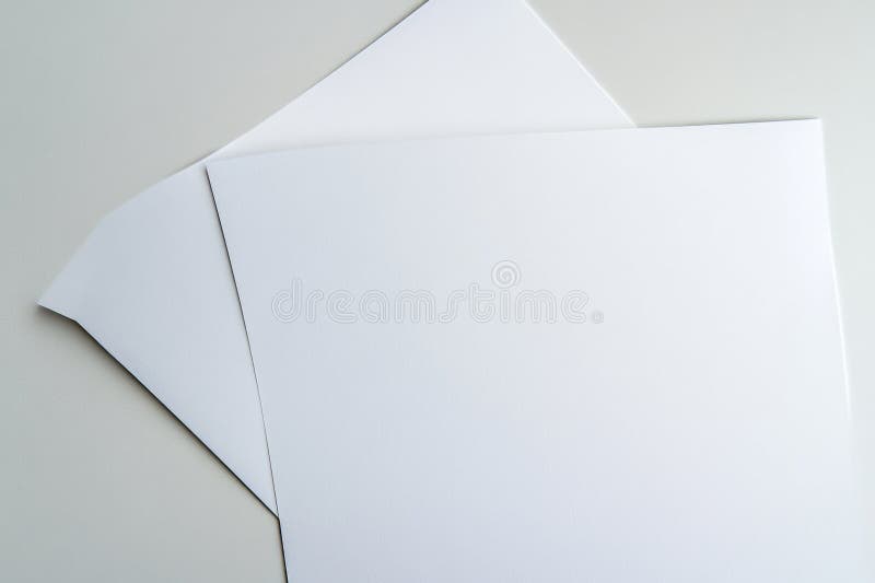 Clean White Papers stock photo. Image of white, supplies - 361884902