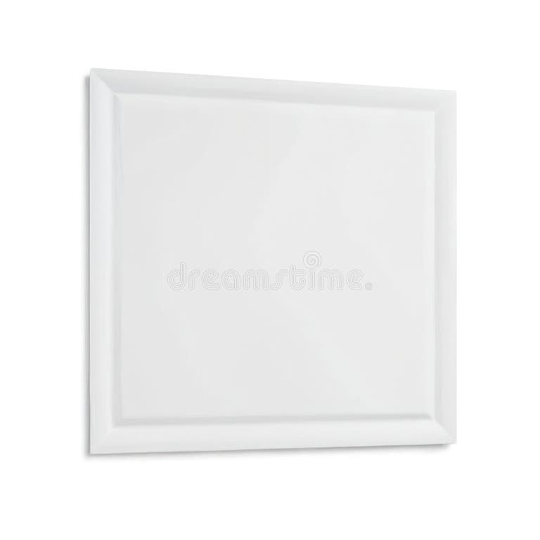 Clean White Rectangular Acoustic Panel for Studio Soundproofing. Modern ...