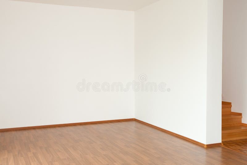 Clean white room interior stock photo. Image of apartment - 18698416