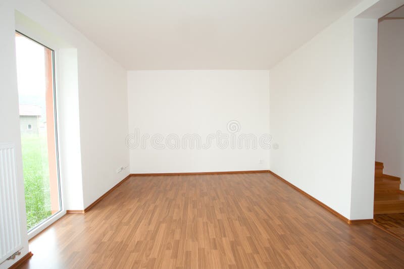 Clean white room interior stock photo. Image of dimensional - 18698458