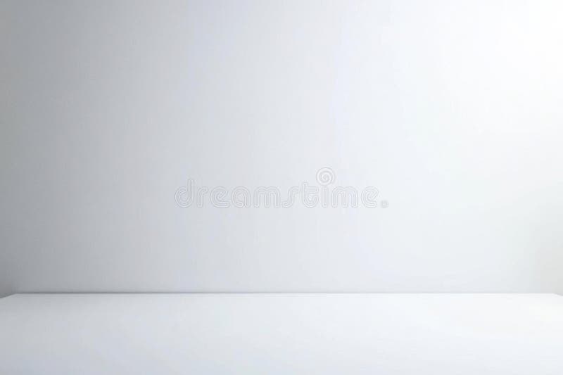Clean White Room with a Minimalist Aesthetic Stock Illustration ...
