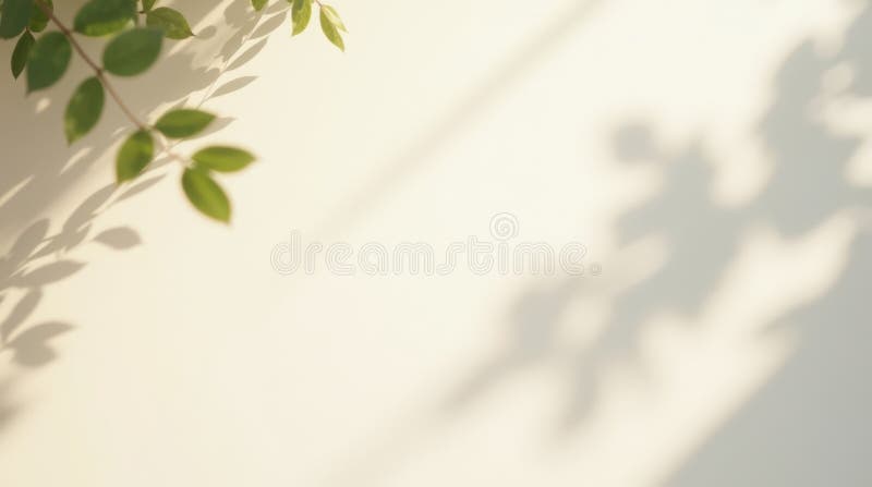 A Clean White Surface with Soft Golden Hour Sunlight Stock Illustration ...