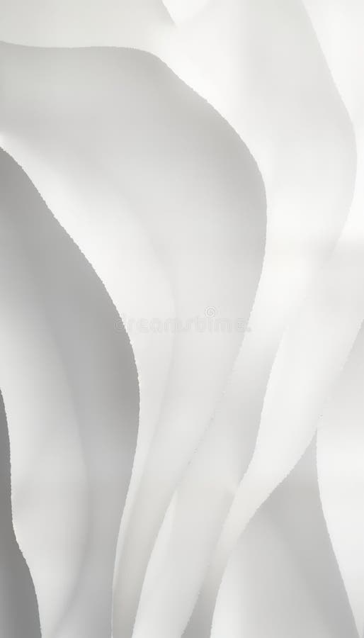 Clean White Texture Background with Soft Folds. Minimalist Design Ideal ...