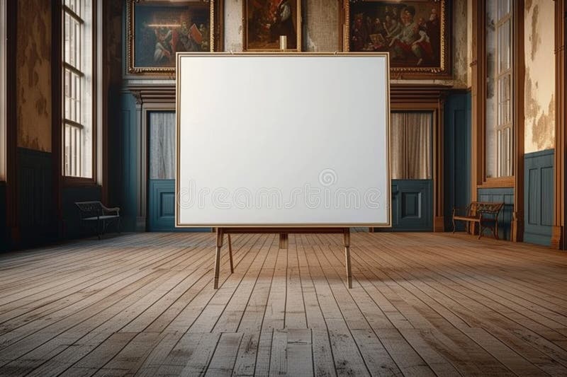 Clean Whiteboard in Room Blank Canvas for Creative Messages Stock ... Clean Whiteboard in Room Blank Canvas for Creative Messages Stock ...