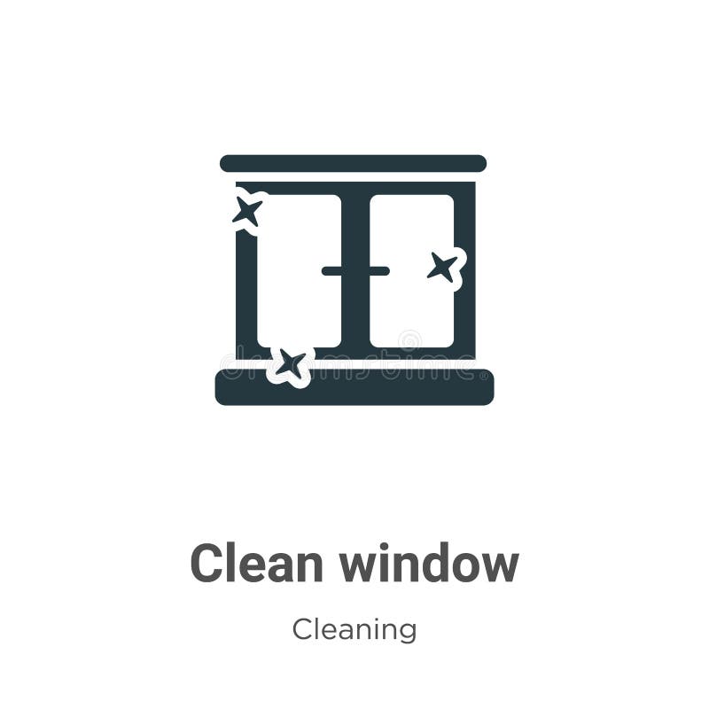 Clean Room Vector Icon on White Background. Flat Vector Clean Room Icon ...