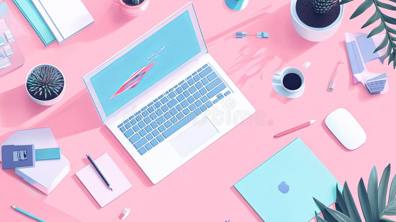 A Clean Workspace Featuring Tools for Managing Social Media Campaigns ...