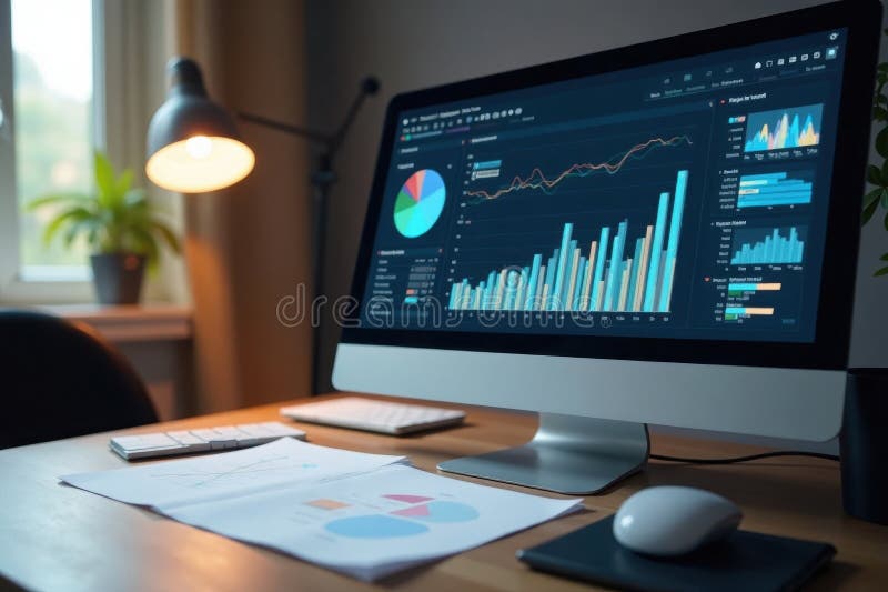 Clean Workspace, Focused on Task Documents, Charts, Analysis ...