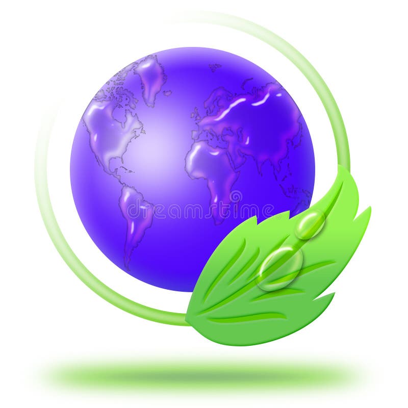 Clean world stock illustration. Illustration of seedling - 9868041