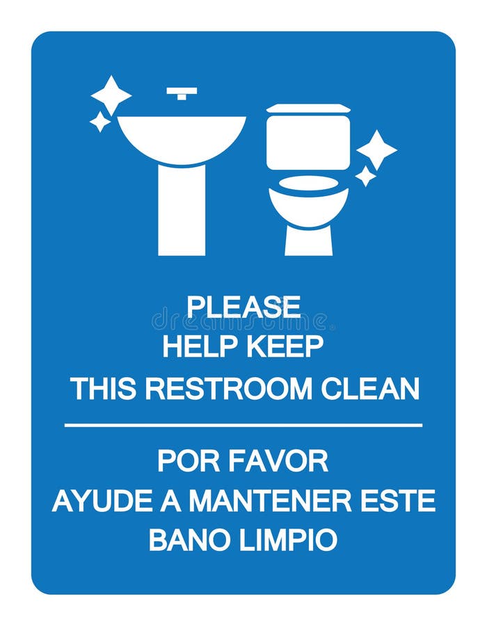 Clean Zone Symbol Sign, Vector Illustration, Isolate on White ...