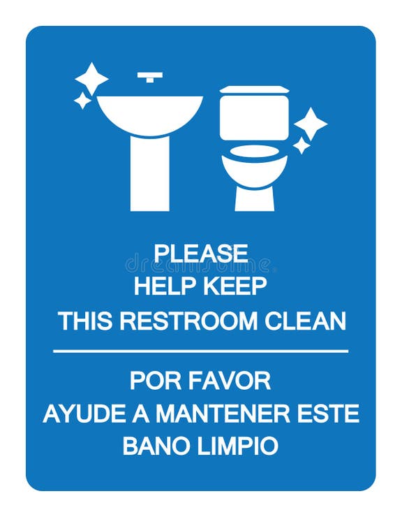 Clean Zone Symbol Sign, Vector Illustration, Isolate on White ...