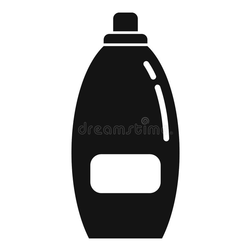 Cleaner Bottle Icon, Simple Style Stock Illustration - Illustration of ...