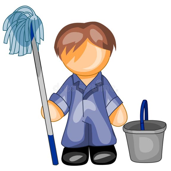 Cleaner Man Icon Stock Illustrations – 3,685 Cleaner Man Icon Stock ...