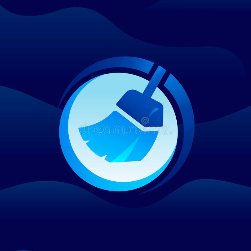 Cleaner Icon / Logo. Art Illustration Stock Illustration - Illustration ...