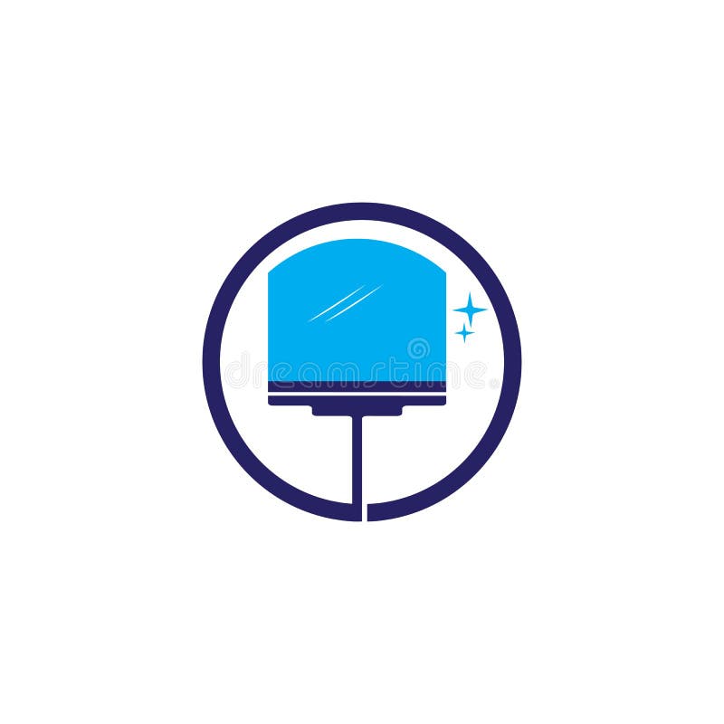 Cleaner logo vector stock vector. Illustration of work - 174359360