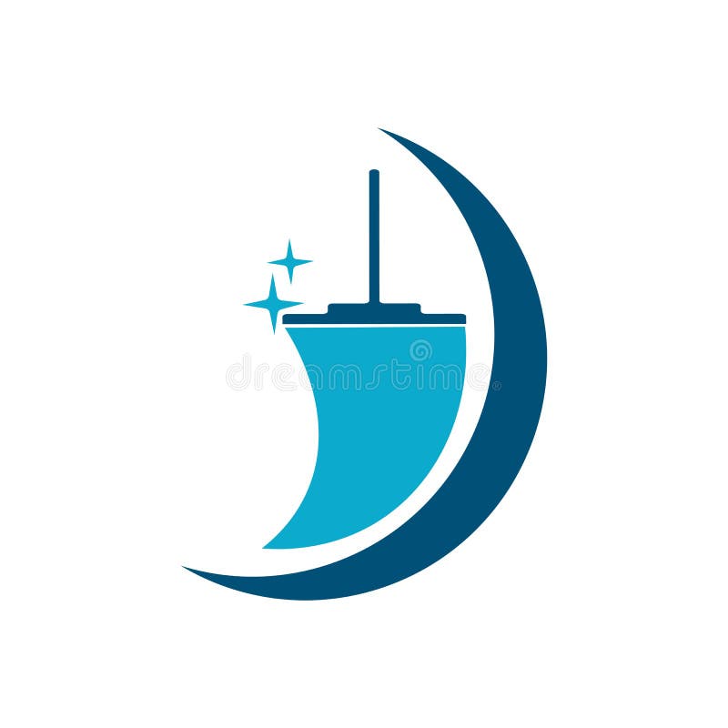 Cleaner logo vector stock vector. Illustration of dirty - 174359387