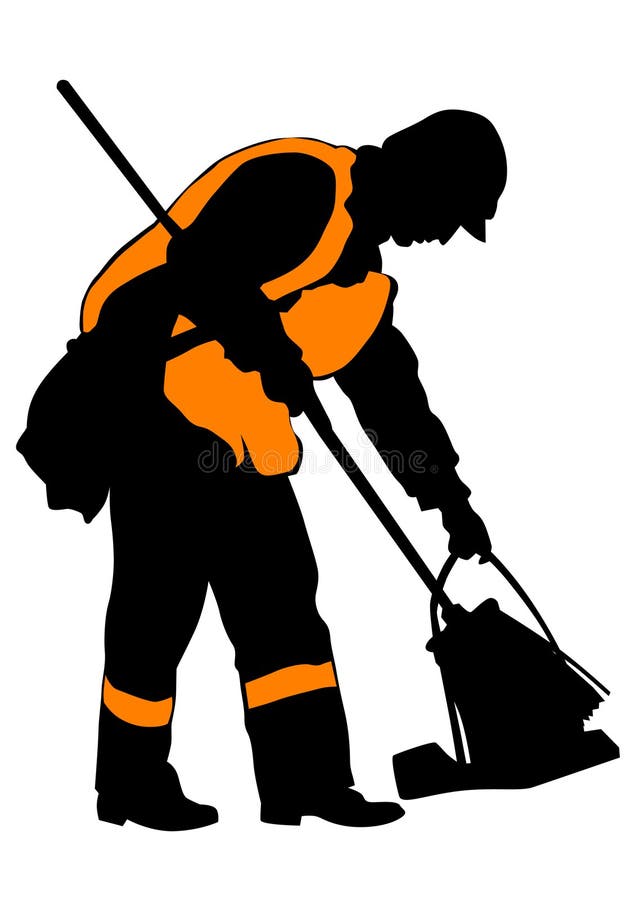 Cleaner people stock vector. Illustration of work, wipe - 14806425