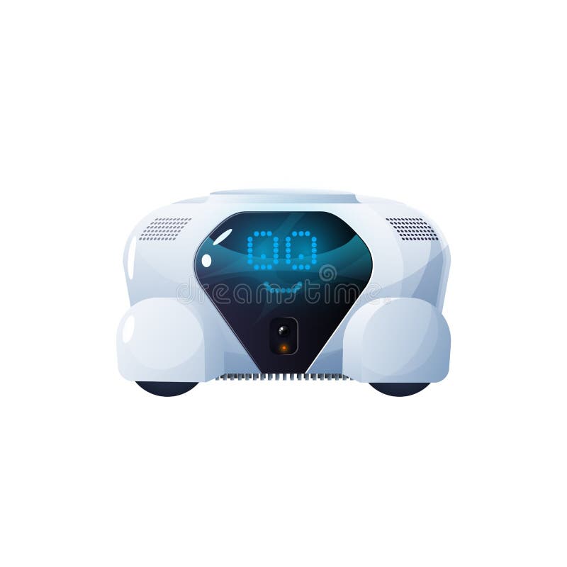 Cleaner Robot Artificial Intelligence Ai Machine Stock Vector ...