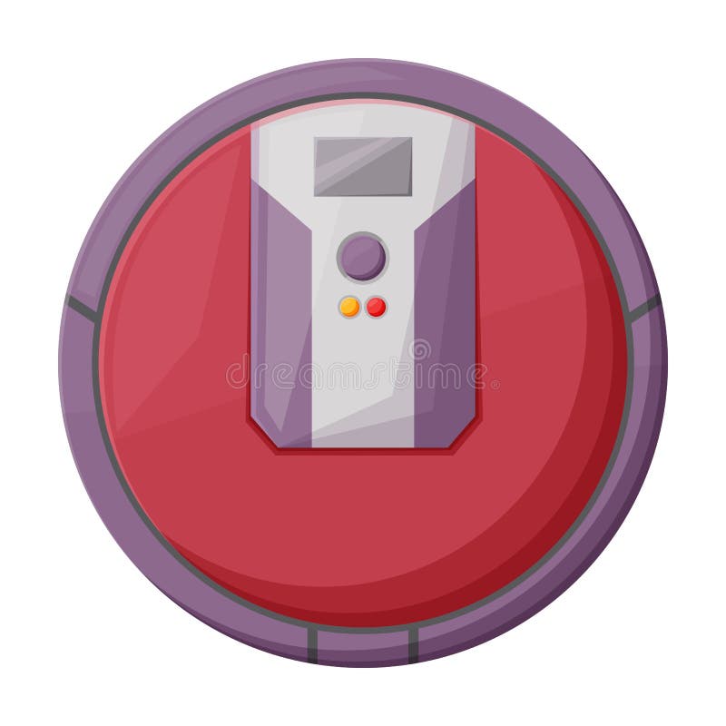 Cleaner of Robot Vector Icon.Flat Vector Icon Isolated on White ...