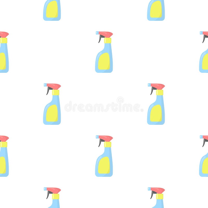 Cleaner Spray Cartoon Icon. Illustration For Web And Mobile Design ...