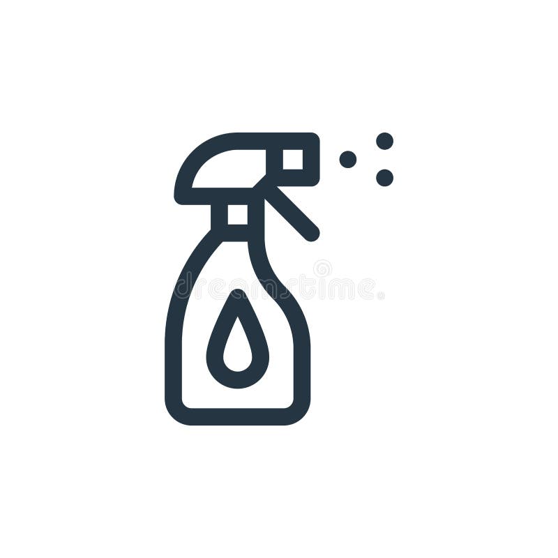 Cleaner Vector Icon. Cleaner Editable Stroke. Cleaner Linear Symbol for ...