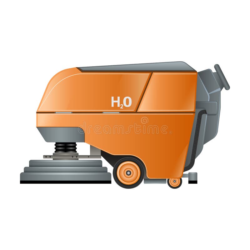 Sweeper Machine Realistic Stock Illustrations – 53 Sweeper Machine ...