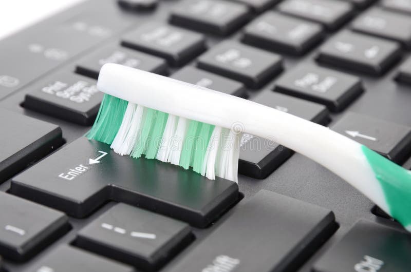 Cleaning Keyboard stock photo. Image of keyboard, cleaning - 6422866