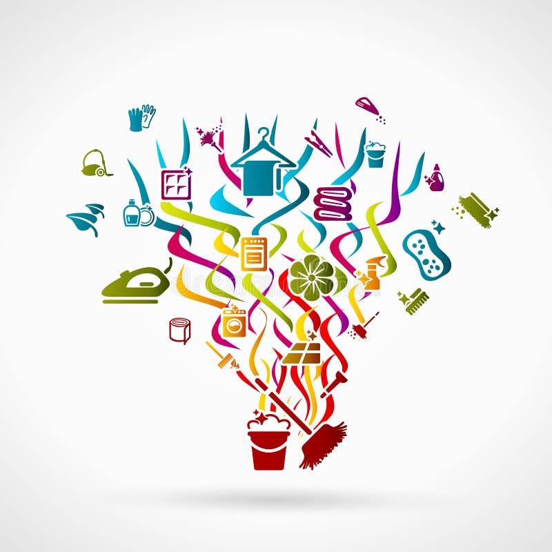 Cleaning Concept Abstract Background Stock Illustrations – 6,612 ...