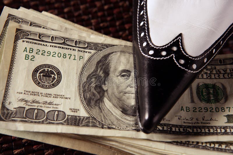 Cleaning Black Money Dollar Metaphor Stock Image - Image of dollars ...