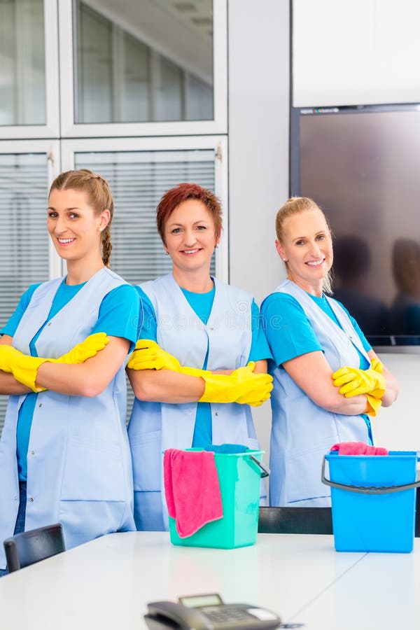 People Teamwork Work To Cleaning House Stock Image - Image of hard ...