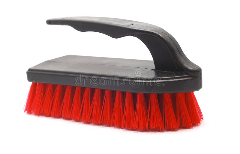 Cleaning brush stock photo. Image of clean, tool, clothing - 33013828