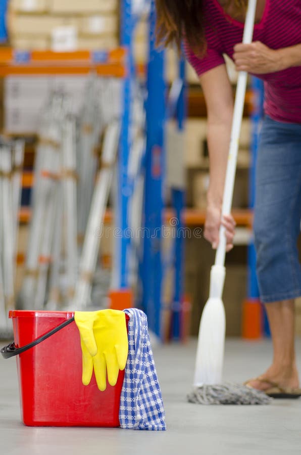 Cleaning Business Warehouse Stock Photo - Image of cleaning, office ...