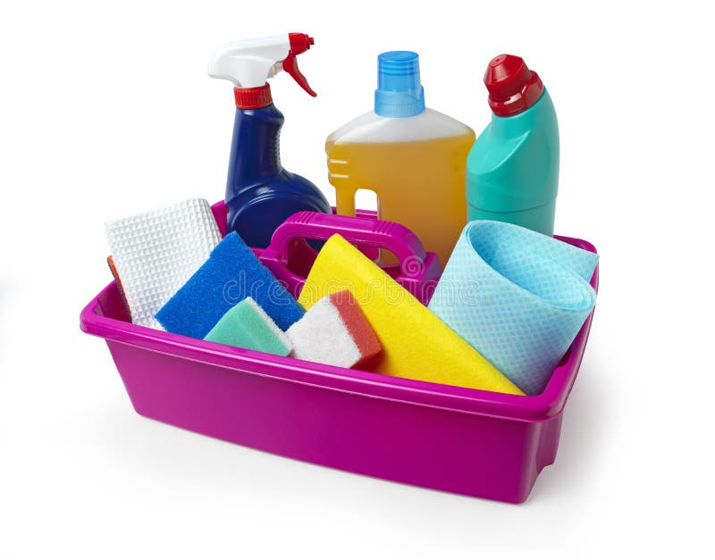 Cleaning Caddy stock photo. Image of disinfectant, dusting - 44712500