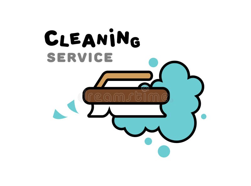 Cleaning Clean Service Logo. Cleaning Service Emblem Stock Vector ...