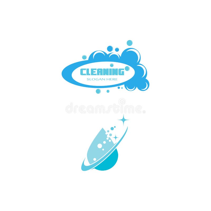 Cleaning Clean Service Logo Icon Vector Template Stock Vector ...