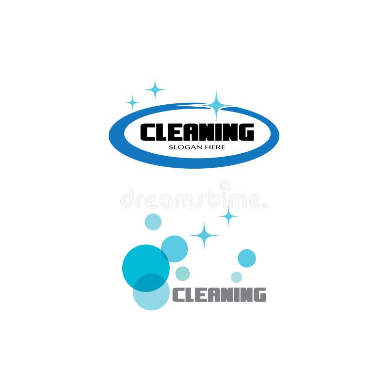 Cleaning Clean Service Logo Icon Vector Template Stock Vector ...