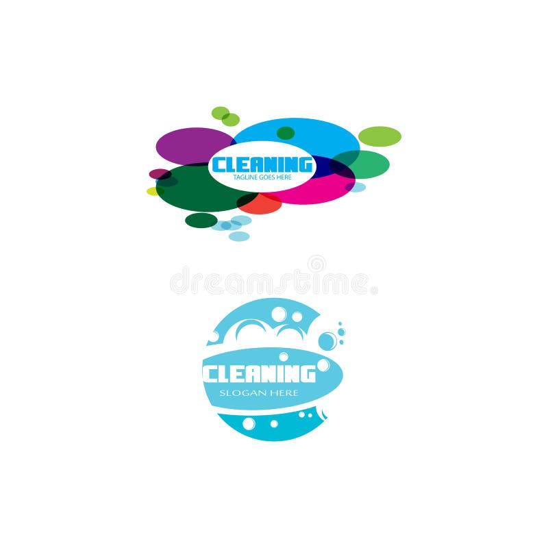 Cleaning Clean Service Logo Icon Vector Template Stock Vector ...