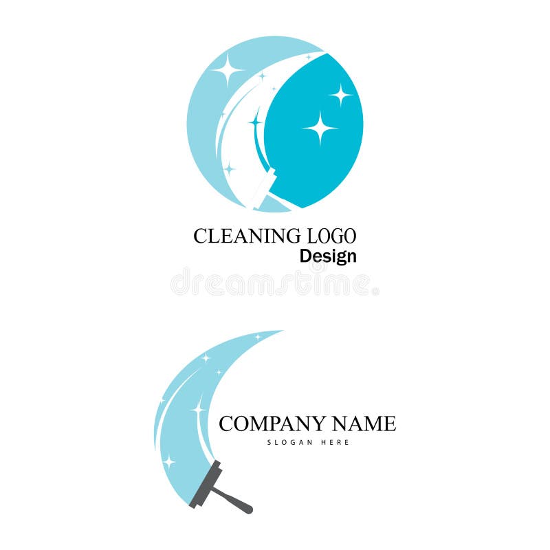Cleaning Clean Service Logo Icon Vector Template Stock Vector ...