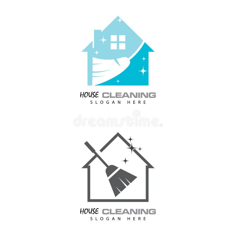 Cleaning Clean Service Logo Icon Vector Template Stock Vector ...