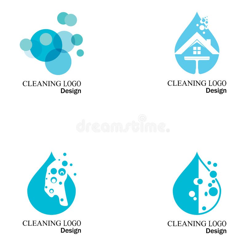 Cleaning Clean Service Logo Icon Vector Template Stock Vector ...