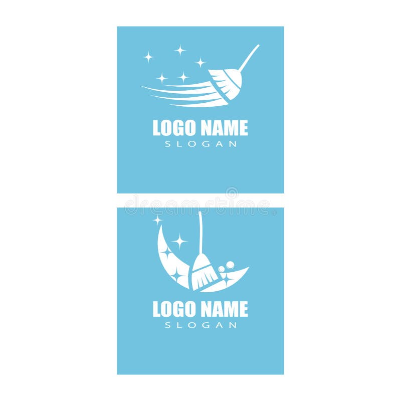 Cleaning Clean Service Logo Icon Vector Template Stock Vector ...