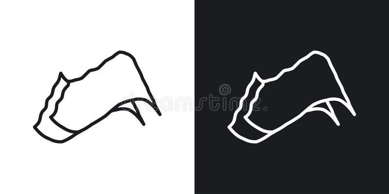 Cleaning Cloth Icon Set. Clean Wipe Rag Table Surface Vector Symbol in ...