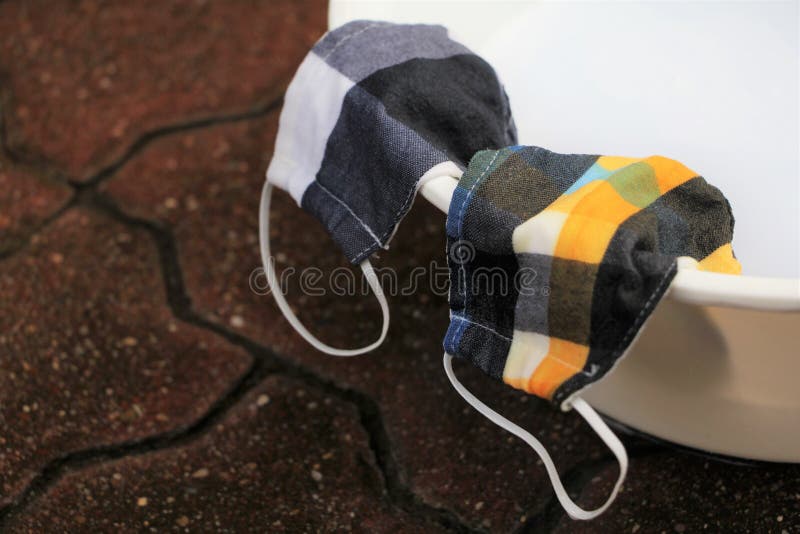 Cleaning Cloth mask. stock image. Image of fabric, illness - 184294121