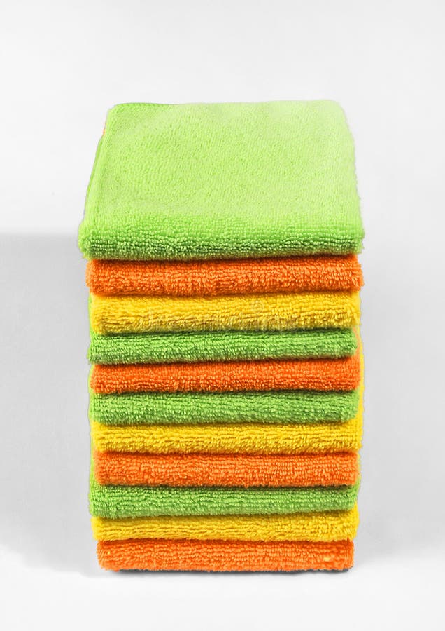 Cleaning Cloths, Color Towels Stock Image - Image of home, duster: 71154643