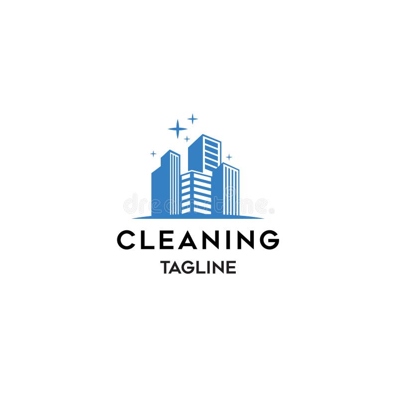 Cleaning Company Logo Template Stock Vector - Illustration of concept ...