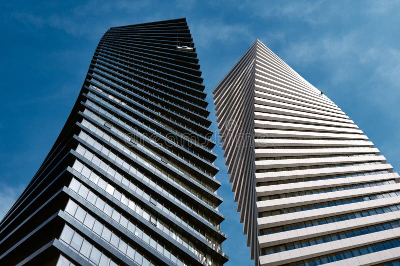 The Cleaning Company Performs Work on the Skyscraper Axis Towers ...