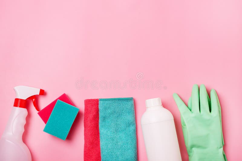Cleaning Creative Background Cleaning Tools and Utensils Accessories ...